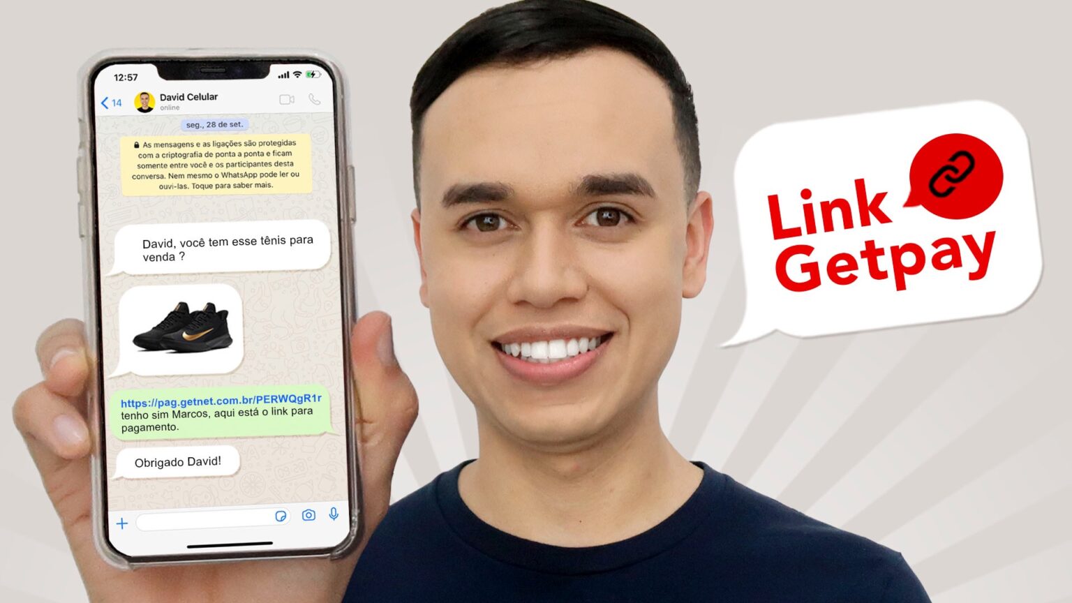 Link de pagamento da Getnet - Link Getpay - David Tech