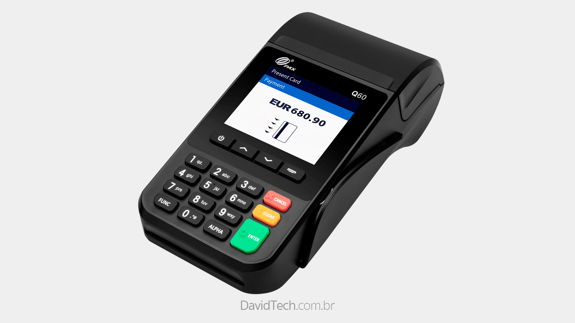 Pax Q60 – a maquininha de cartão robusta e barata - David Tech