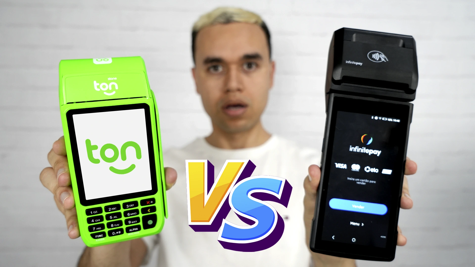 Qual a melhor máquina de cartão Ton ou InfinitePay - David Tech
