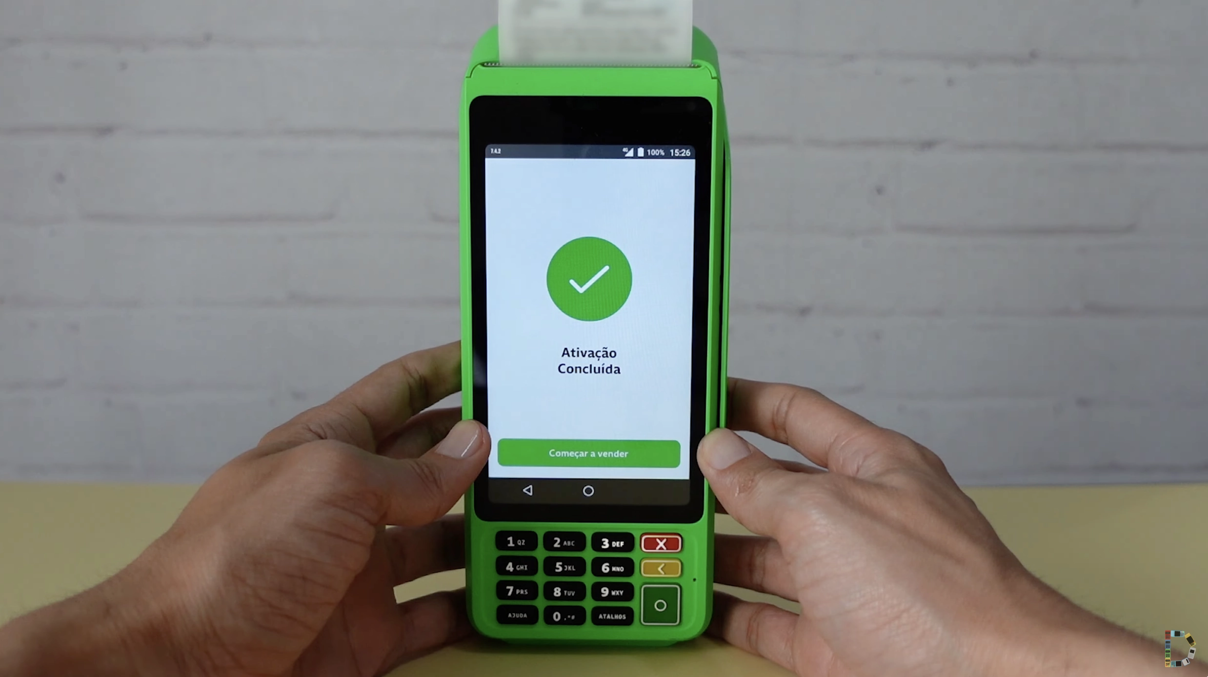 Como ativar a maquininha de cartão Ton T3 Smart da Stone - David Tech