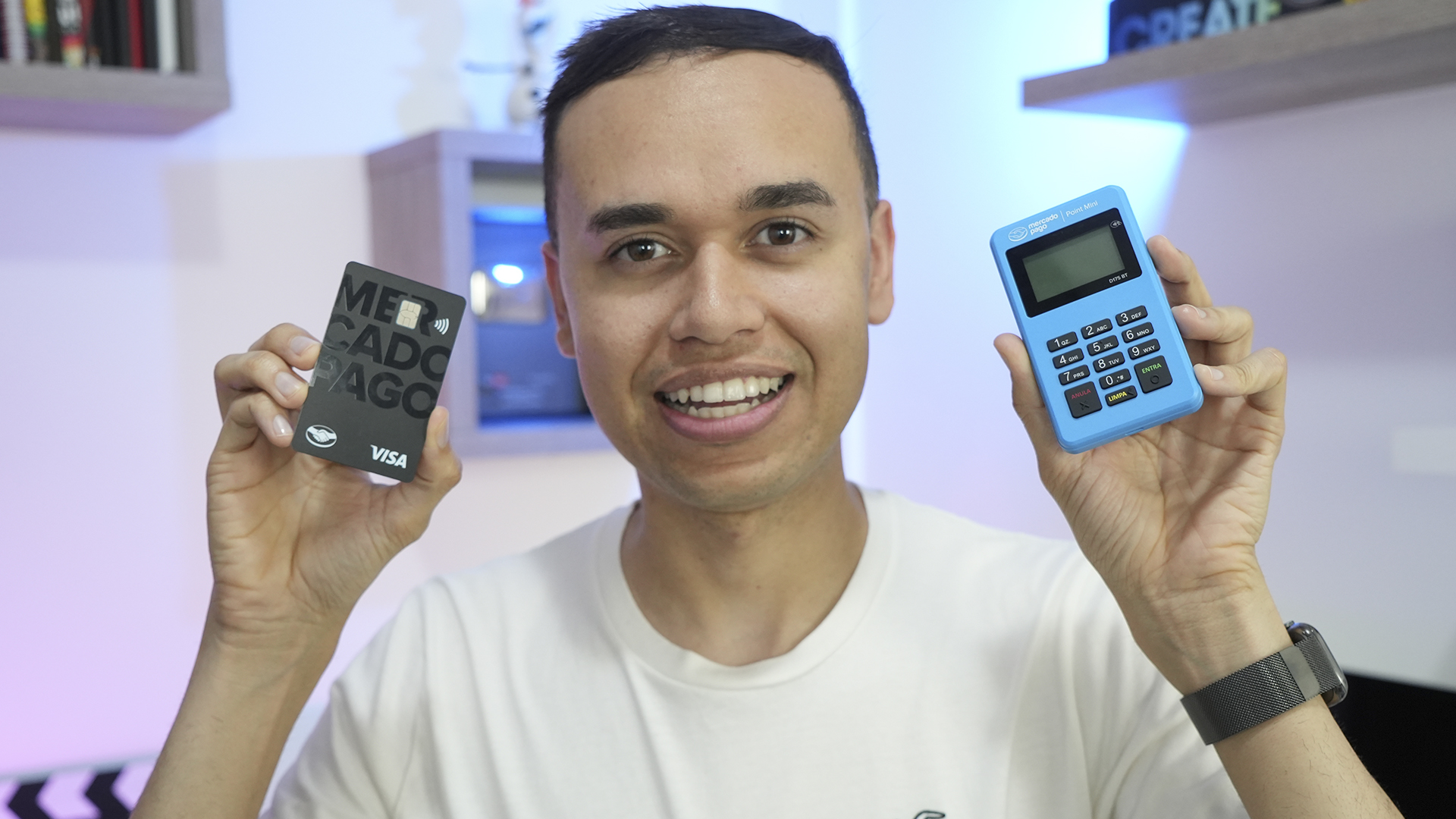 Point Mini NFC 2 é a Melhor maquininha de cartão em 2024 - David Tech