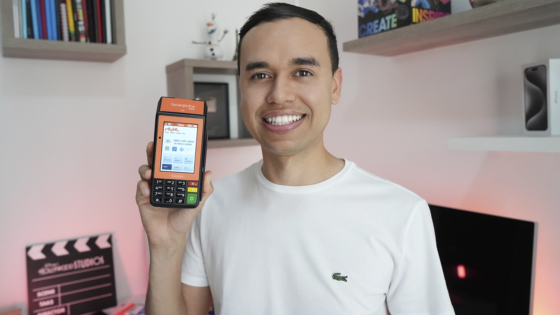 Maquininha Laranjinha + do Itaú é boa? vale a pena? - David Tech